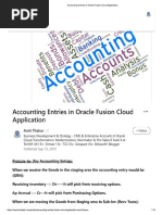 Oracle Fusion Accounting Entries Guide | PDF | Depreciation | Accounts ...