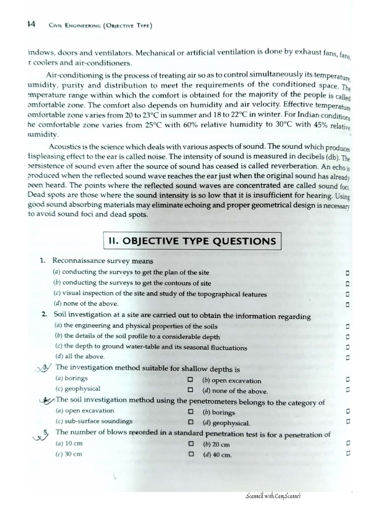 MCQ For Building Construction | PDF