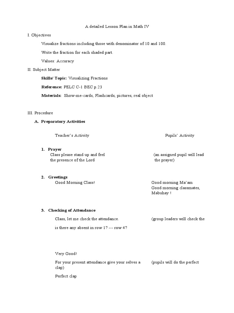 A-detailed-Lesson-Plan-in-Math-IV | PDF | Mathematics