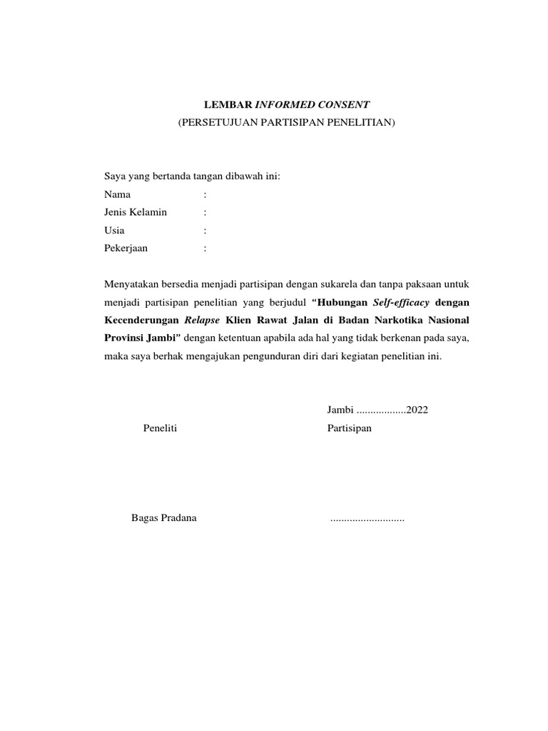 Lembar Informed Consent Pdf