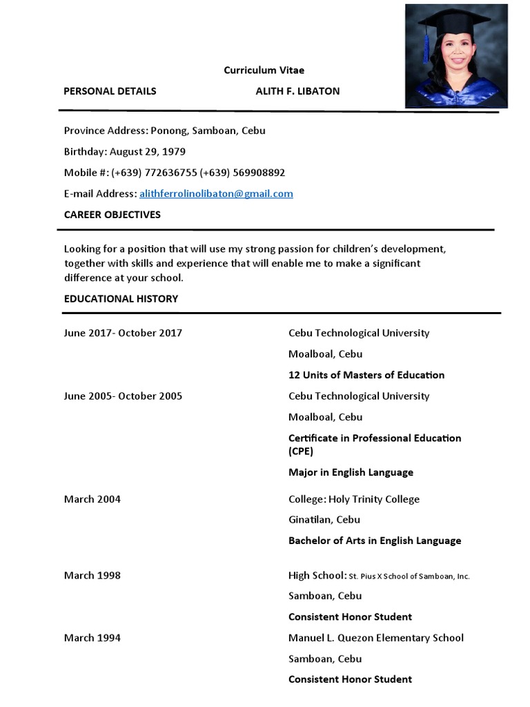 Camille T. Lopez Resume | PDF | Kindergarten | Schools