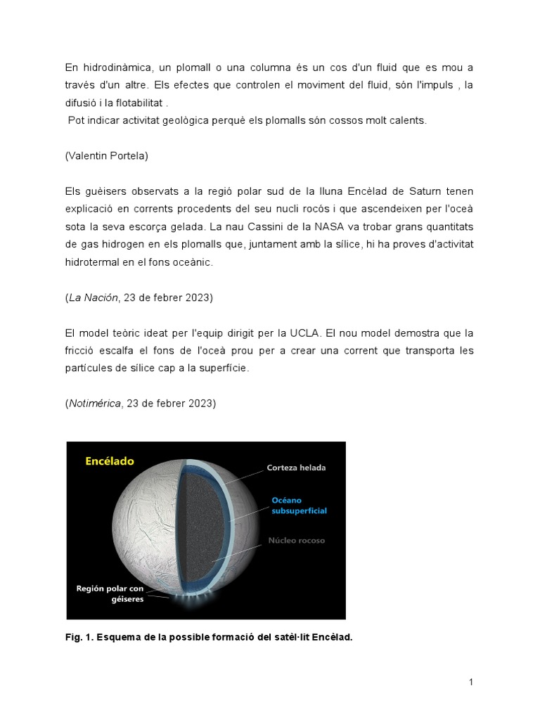 Tasca 8 Plomalls A L'encèlad | PDF