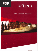 NEC3 Engineering and Construction Contract | PDF