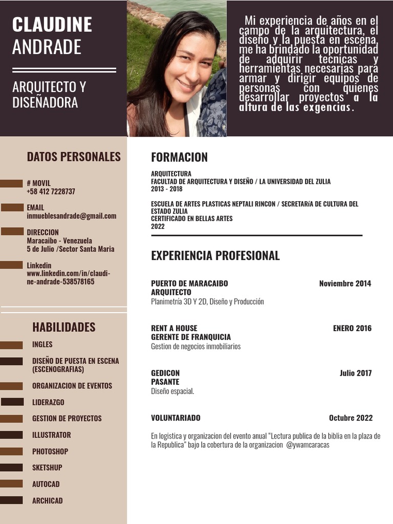 CV Clau Arquitecto | PDF | Business
