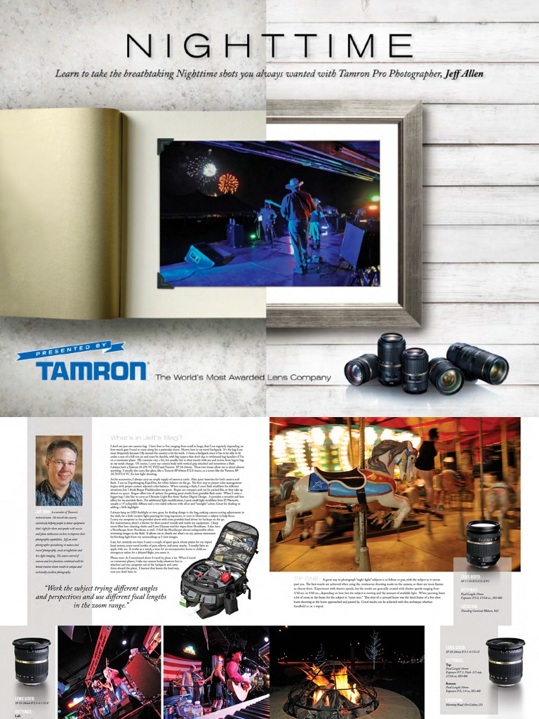 Night Time Jeff Allen | PDF