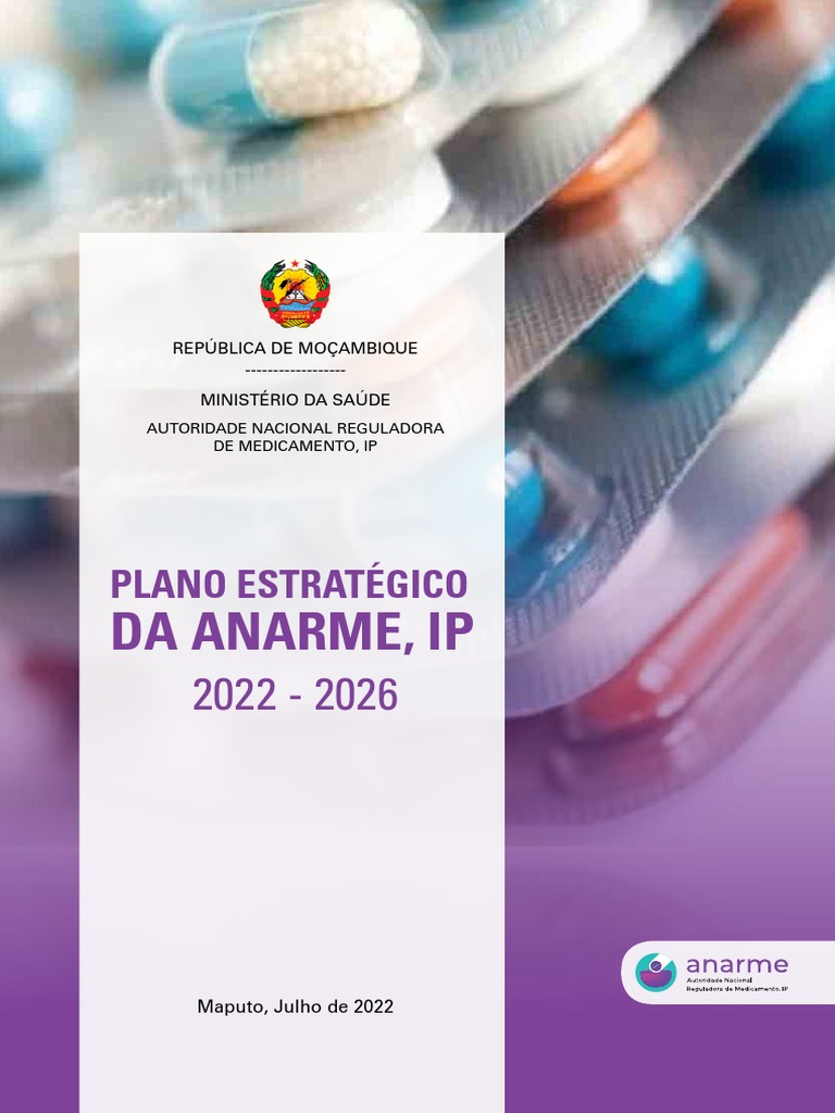 Plano Estrategico Da ANARME IP | PDF | Farmacêutico | Moçambique Plano Estrategico Da ANARME IP | PDF | Farmacêutico | Moçambique