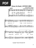 Exultet - Qu'Eclate Dans Le Ciel | PDF