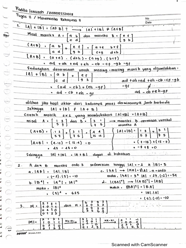 Matematika rekayasa | PDF