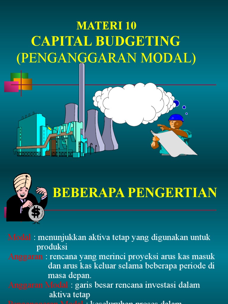 Panduan Lengkap Penganggaran Modal | PDF