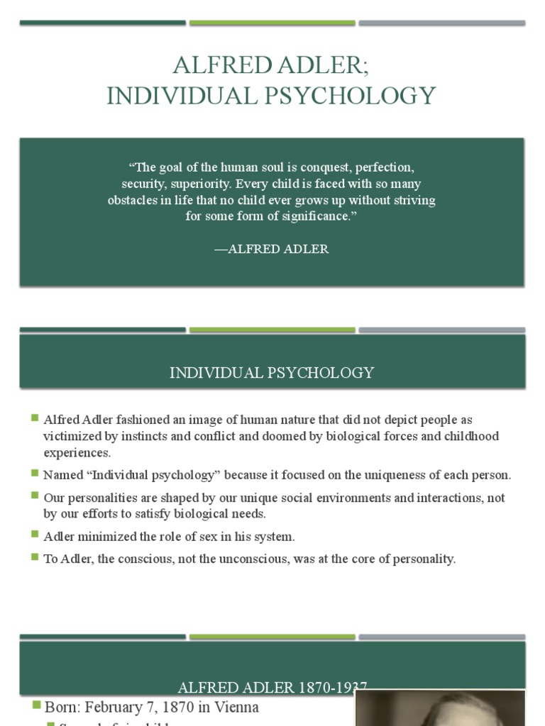 Alfred Adler | PDF