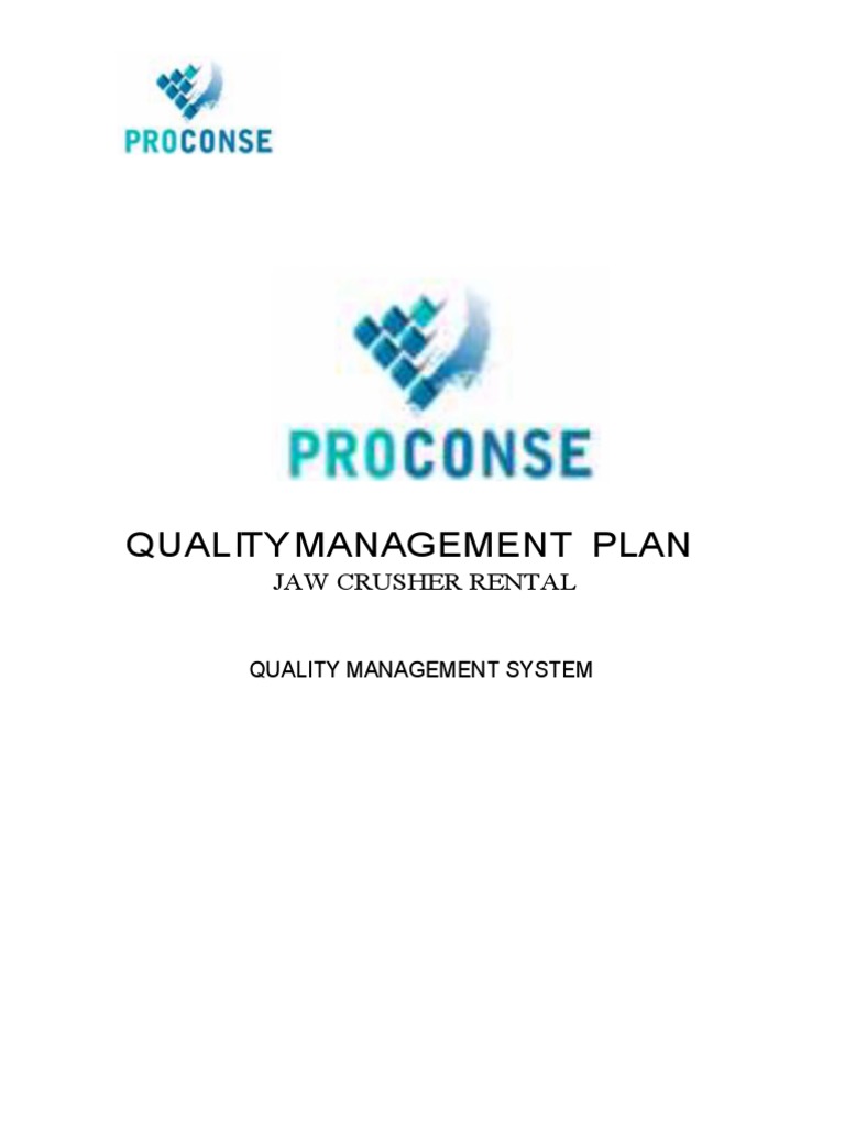 PAL Quality Management Plan | PDF
