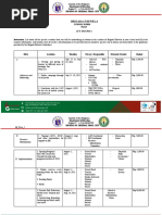 SSG Action Plan 2022-2023 | PDF | Philippines