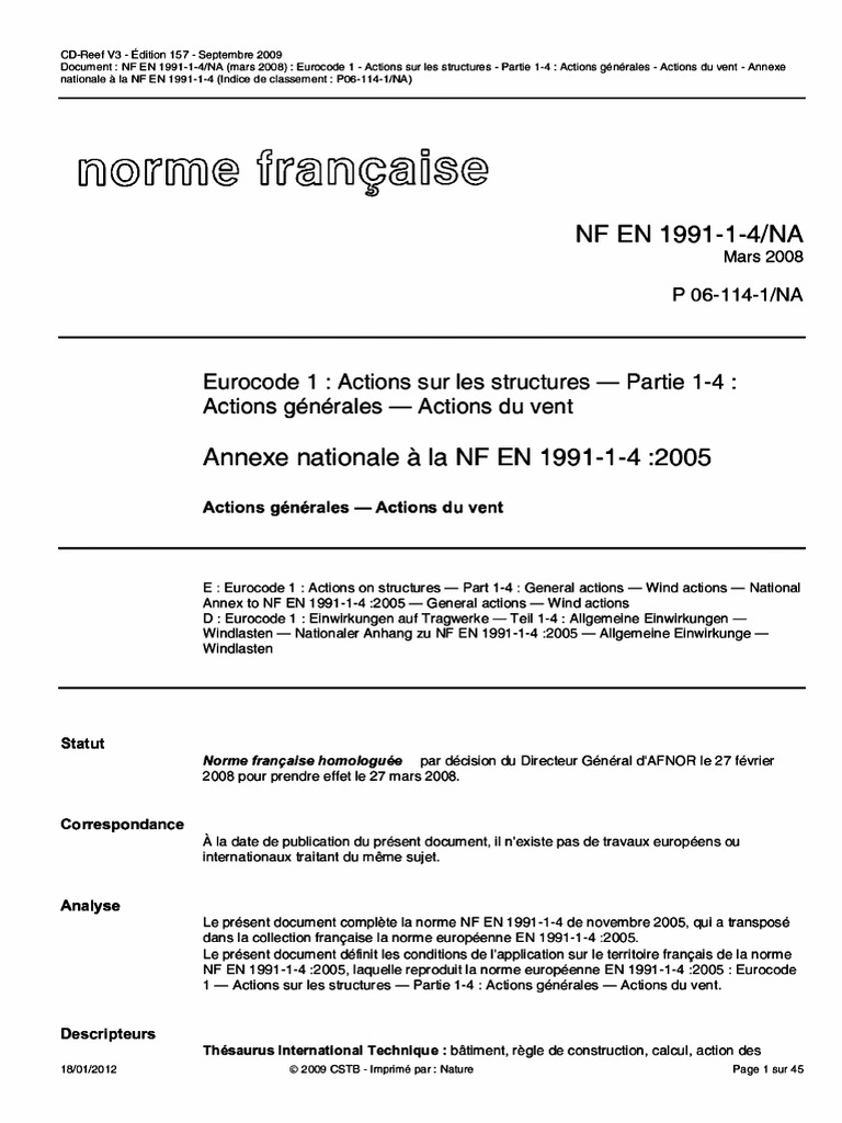 NF en 1991 1 4 | PDF