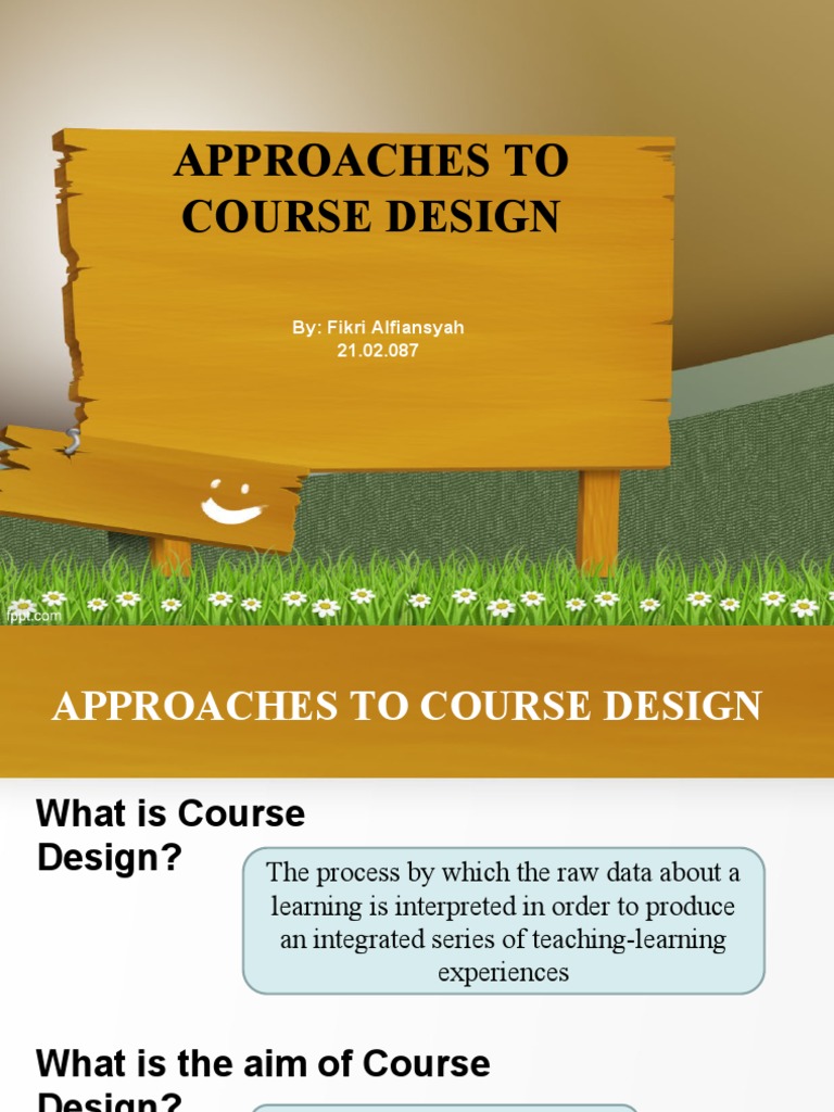 Chapter 7 Approaches To Course Design | PDF | Learning | Knowledge