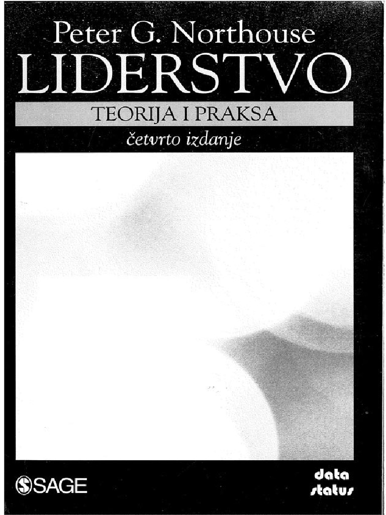 Peter Northouse - Liderstvo | PDF
