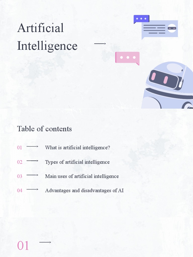 En Artificial Intelligence by Slidesgo | PDF