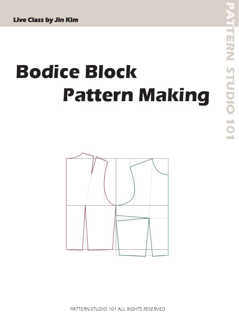 Bodice Block Pattern Making Guide | PDF