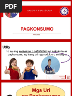 DLP Grade 9 AP-salik Na Nakakapekto Sa Konsumo | PDF
