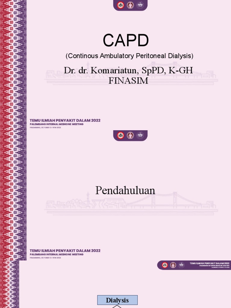 Dr. Komariatun - CAPD | PDF | Sains & Matematika
