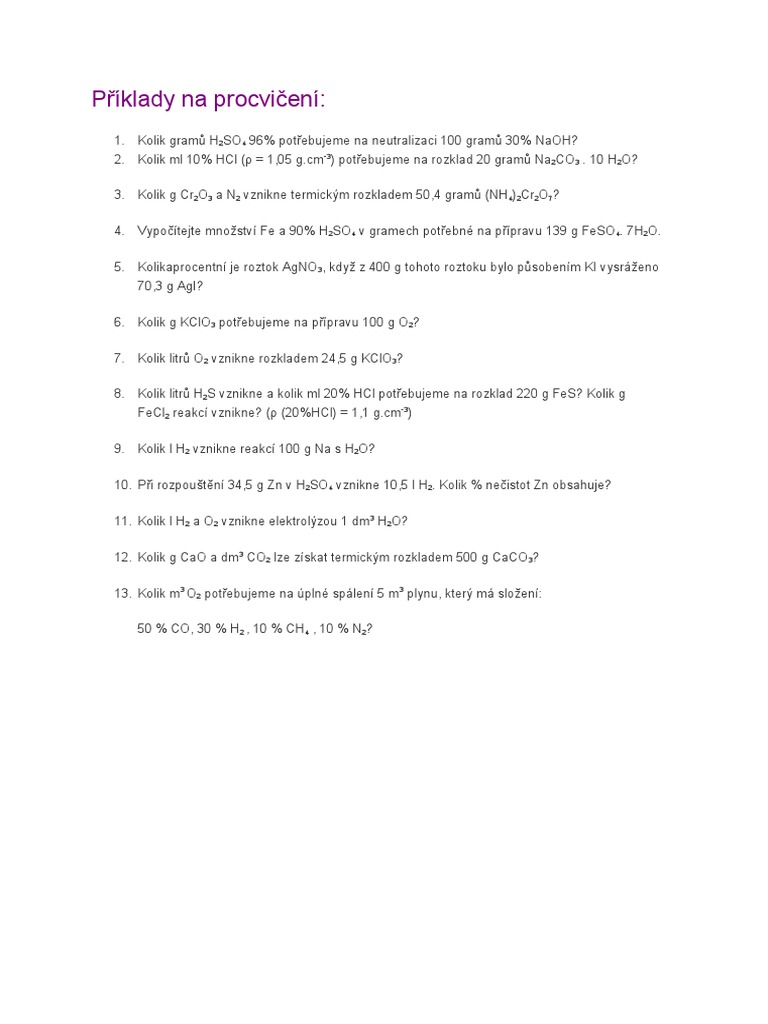 P Klady Na Procvi en | PDF