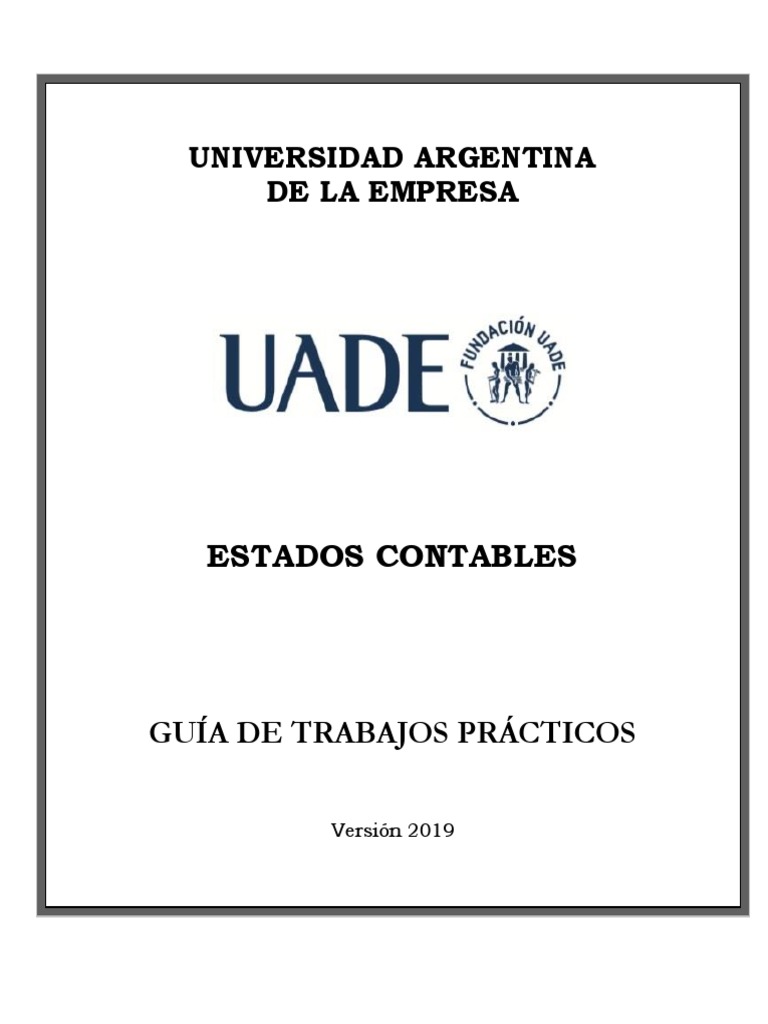 Guia Eecc | PDF | Estado de resultados | Valor neto