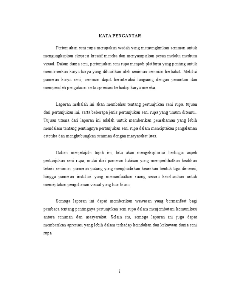 Makalah Seni Rupa | PDF
