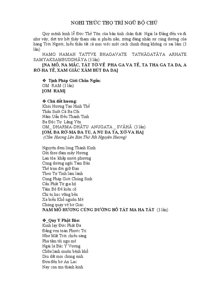 Nghi TH C Ngũ B Chú | PDF