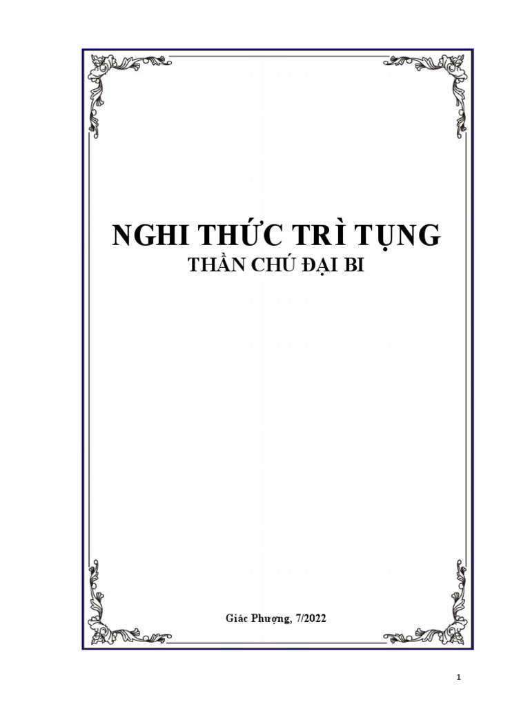 Nghi TH C Chú Đ I Bi | PDF