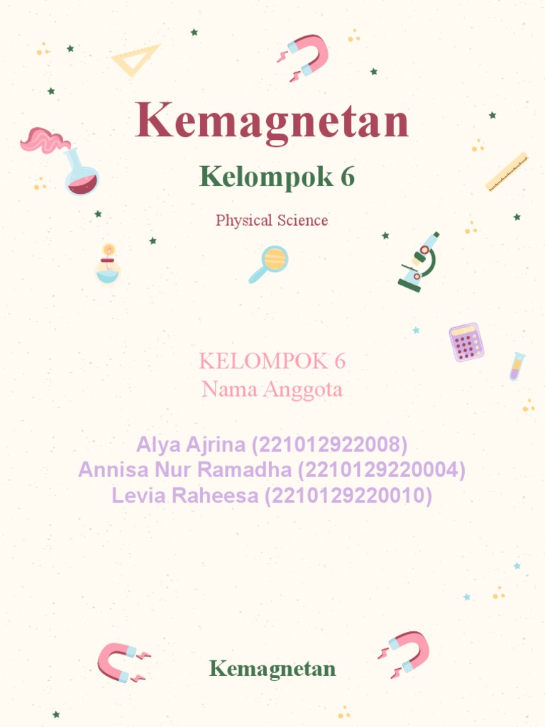 PPT Kemagnetan Kelompok 6 | PDF