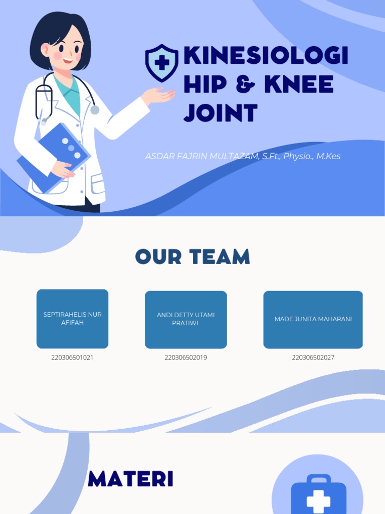 Kinesiologi Hip Dan Knee Joint | PDF