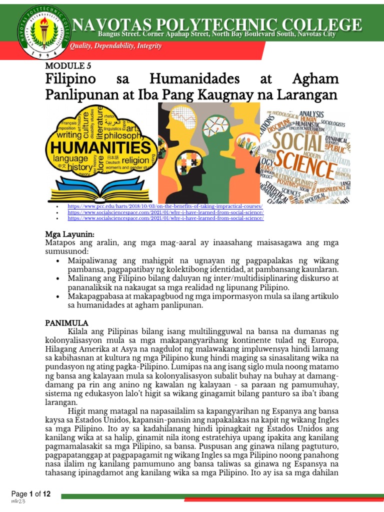 Fildis Module 5 | PDF