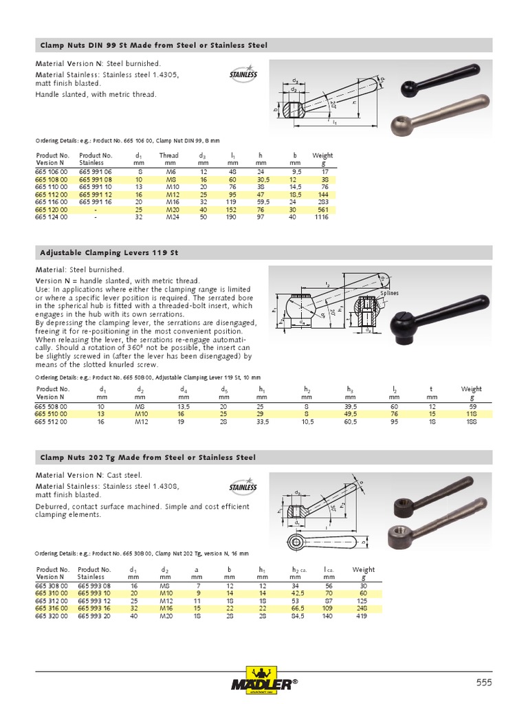Din 99 | PDF | Manufactured Goods | Machines