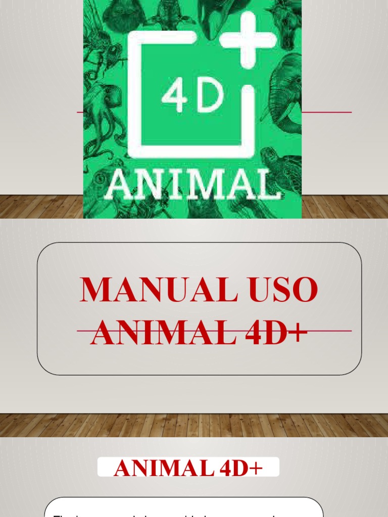 Manual Animal 4D | PDF