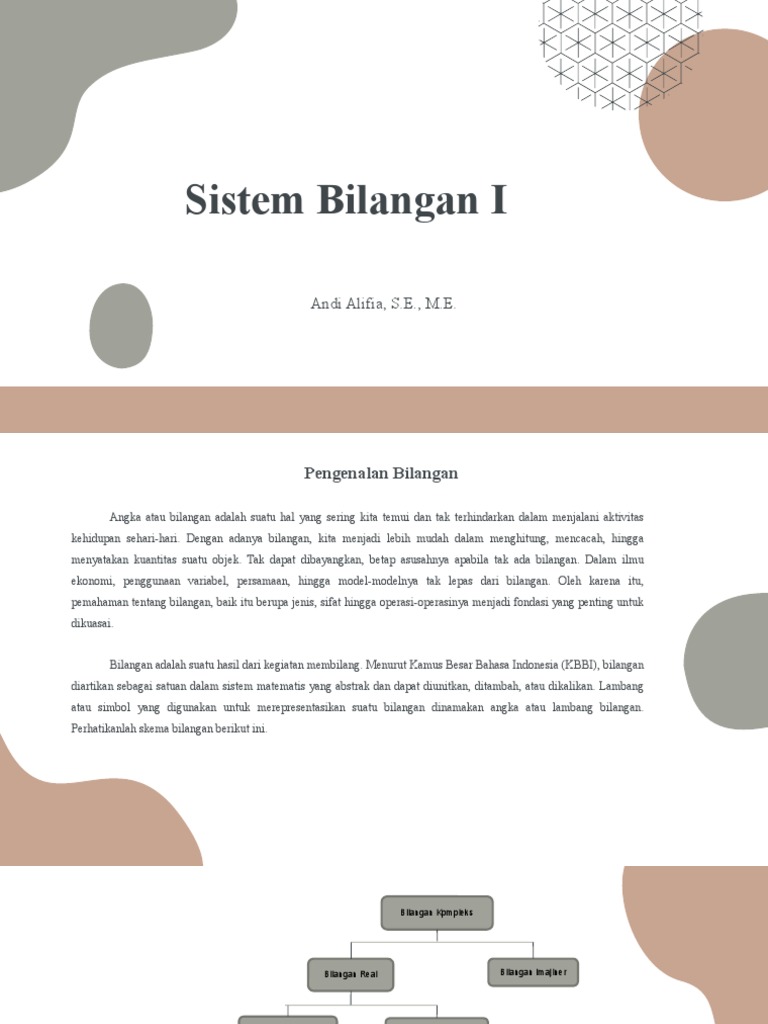 Pengenalan Bilangan | PDF