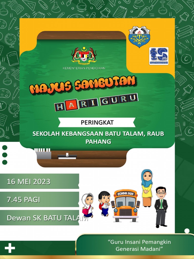 Template Buku Program Hari Guru 2023 | PDF