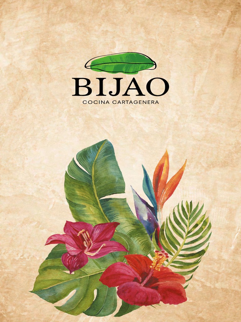 Carta Bijao 2022 | PDF | Mariscos | Cilantro