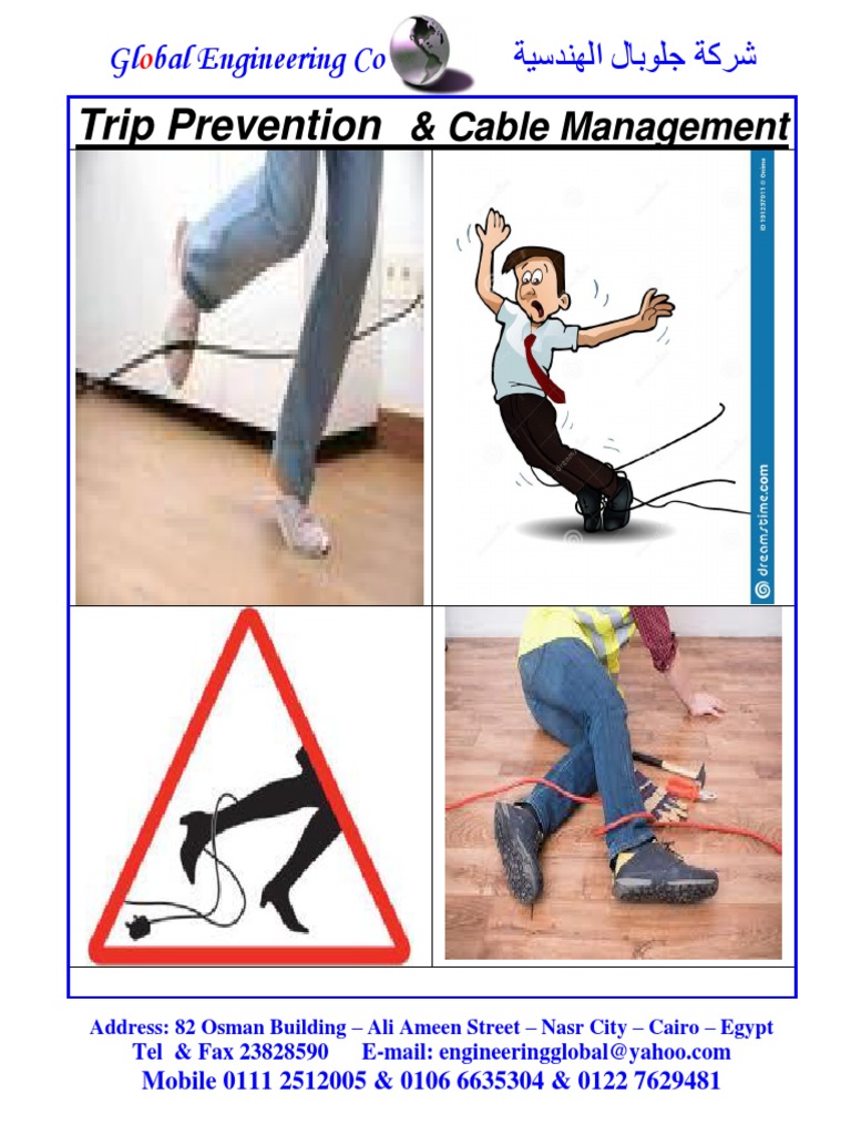 Cable Managment & Trip Prevention Safety Devices - May 2023 | PDF ...