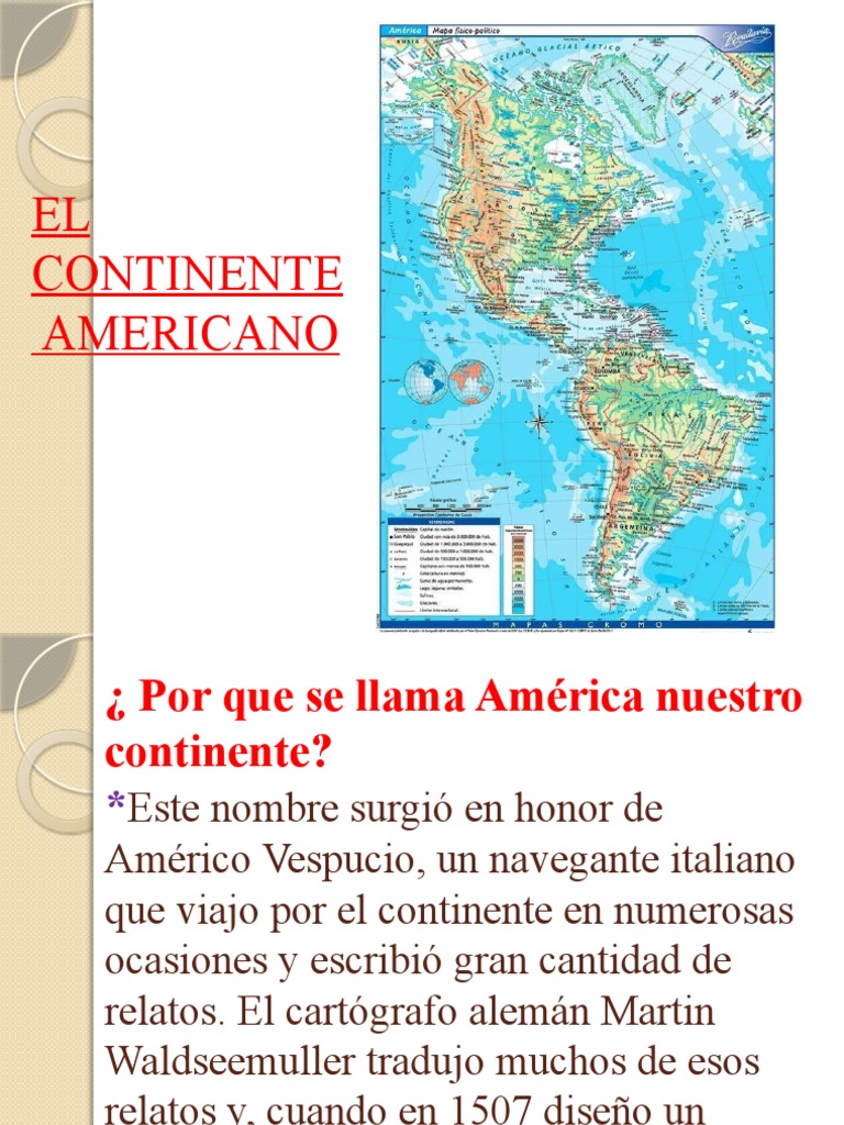El Continente Americano. | PDF | Américas | Ecuador