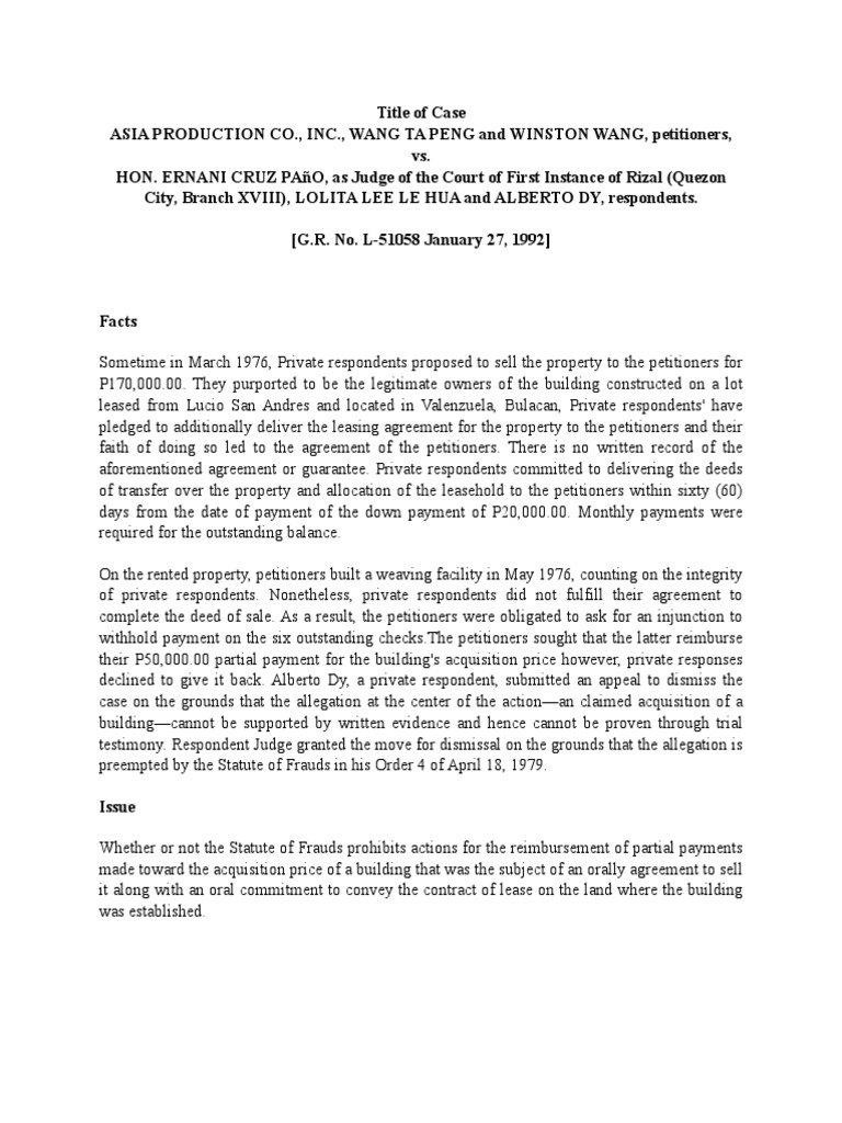 Case Digestion | PDF | Common Law | Justice