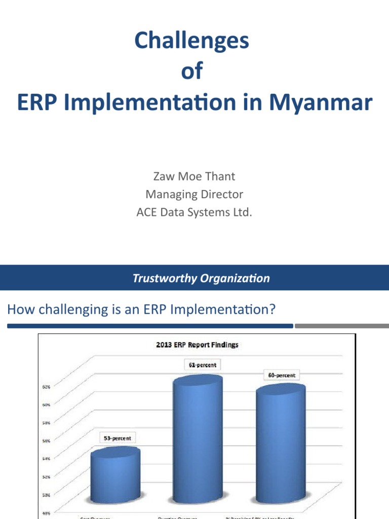 Challenges of ERP Implementation in Myanmar V2 | PDF | Enterprise Resource Planning ...
