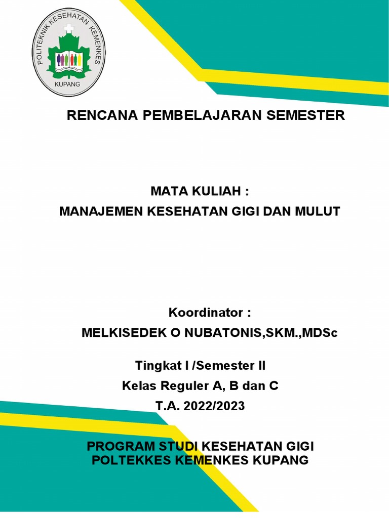 RPS Manajemen Genap 2023 | PDF