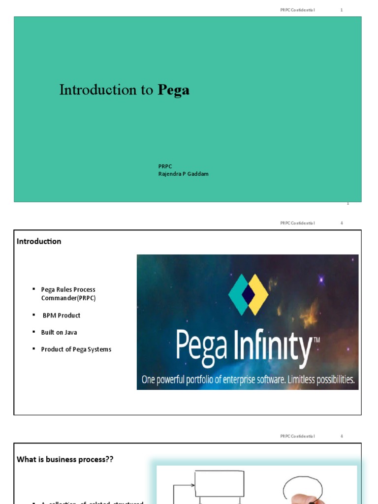 Introduction To Pega | PDF