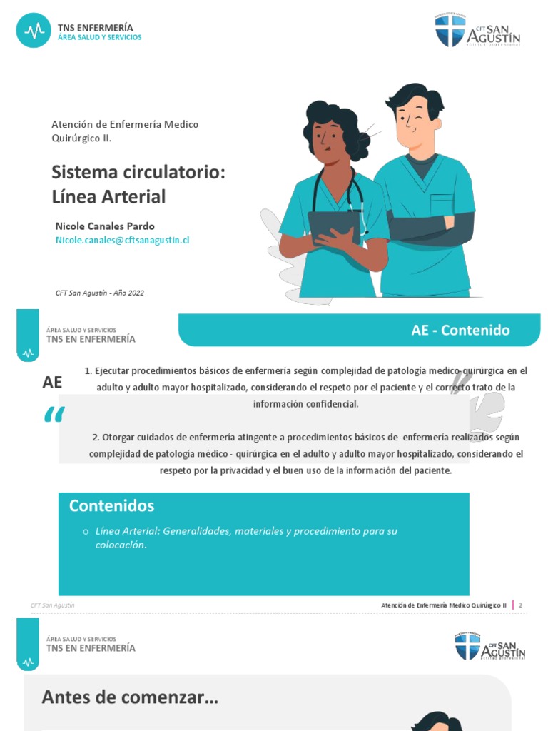 Linea Arterial | PDF
