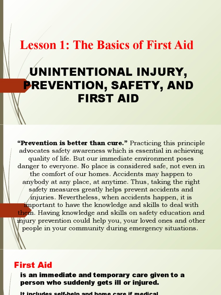 Q3 Slem 1 Health | PDF | Pulse | First Aid