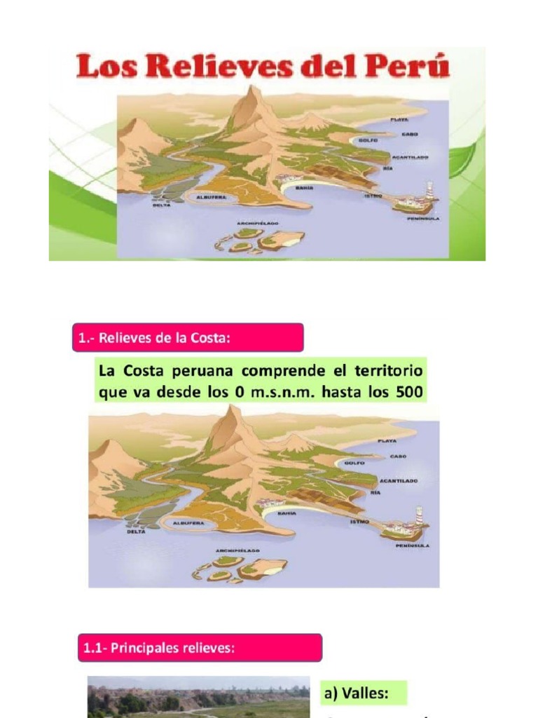 Relieve Peruano | PDF