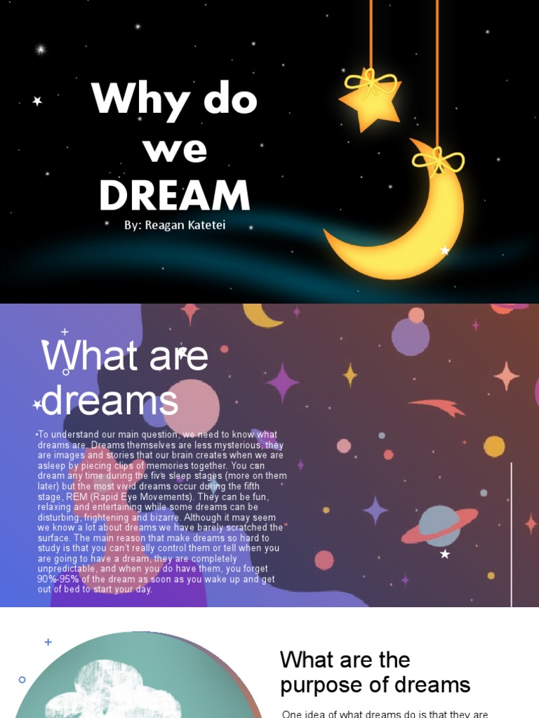 Why Do We Dream | PDF