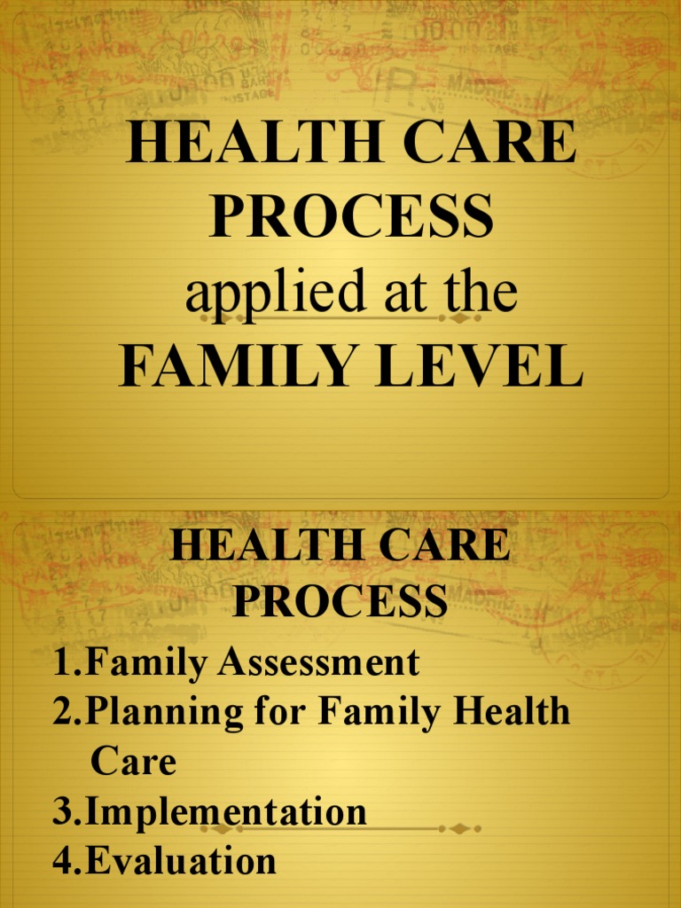 Family Health Care Process Overview | PDF | Pregnancy | Infants