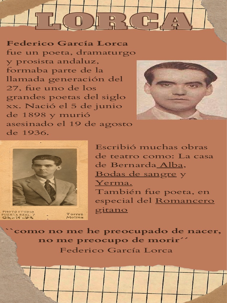 Federico Garcia Lorca | PDF