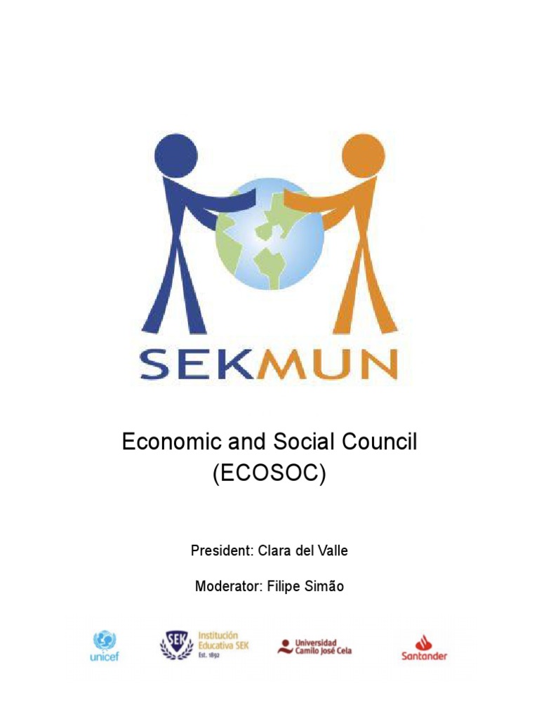 Ecosoc Guide1 Pdf United Nations International Relations