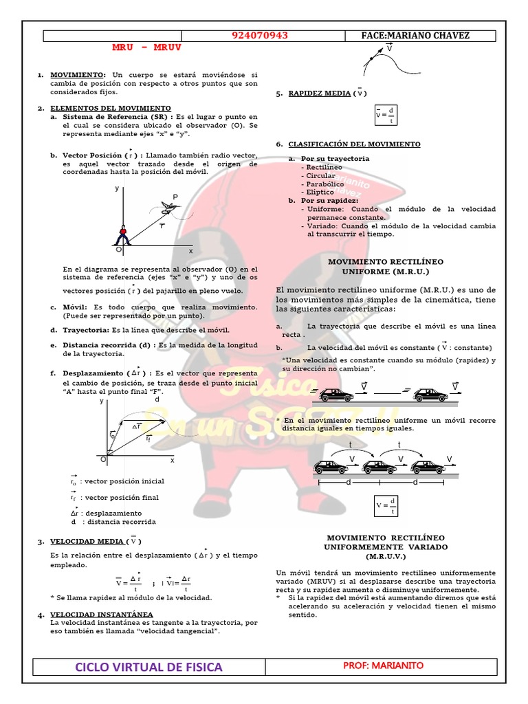 Mru y Mruv - Utp | PDF